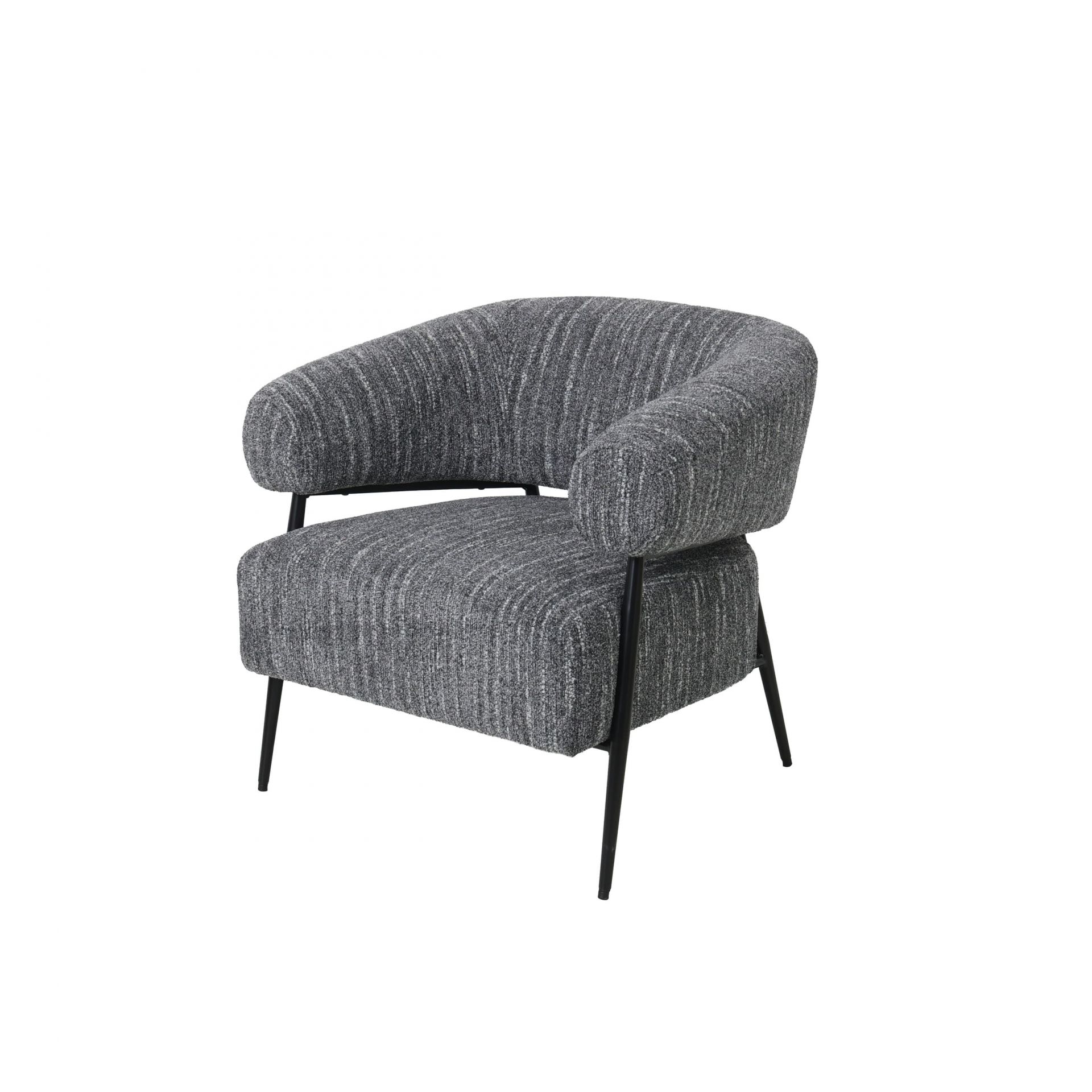 Sessel Soho Bezug Webstoff grau meliert | 264236